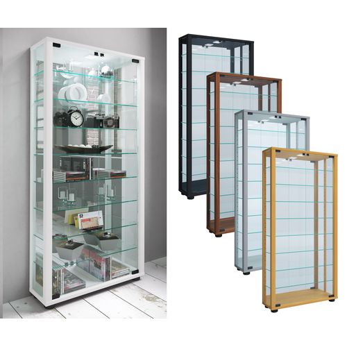 VCM bois verre vitrine collecteur verre vitrine vitrine stand Lumo Maxi ...