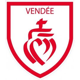 Vendée écusson sticker autocollant adhésif logo 2 - Taille : 12 cm ...