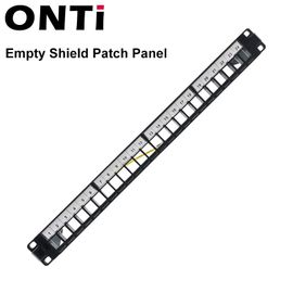 Vide - Module Blindé Rj45 24 Ports 1u, Panneau De Raccordement 19 ...