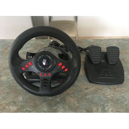 Volant Super Drive PC/Playstation - Accessoires Jeux Vidéo | Rakuten