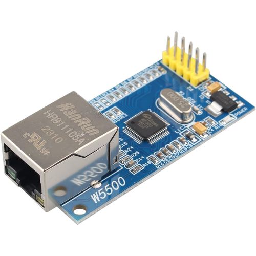 W5500 Module réseau Ethernet Bouclier Ethernet Carte de dérivation Matériel intégré TCP/IP ...