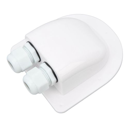 Waterproof Cable Entry Gland Box - IP68 Dual Cable Entry Housing for RV ...