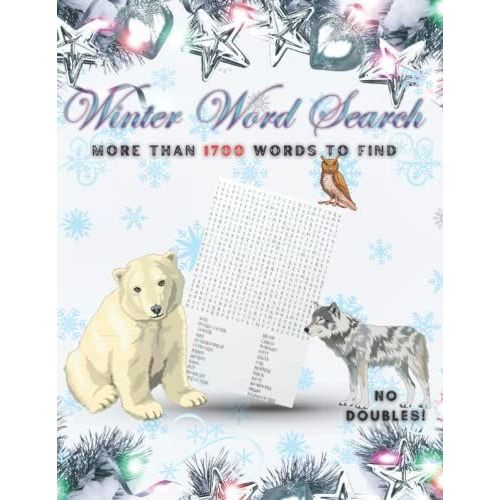 Winter Word Search: Winter Wonderland Word Search Puzzle Book ...