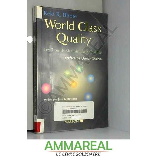 World Class Quality - Les 7 Outils Shainin De La Qualité | Rakuten