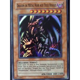 YuGiOh! Dragon de Métal Noir aux Yeux Rouges - Super rare - PP01-FR015 ...