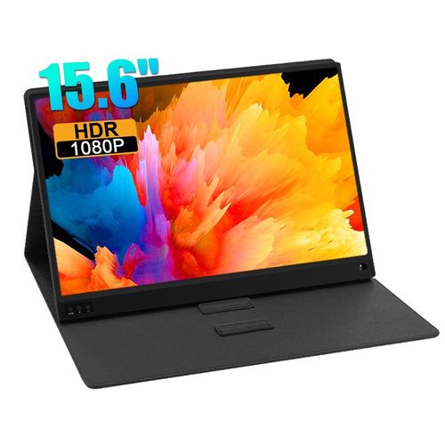 Moniteur portable ZEUSLAP P15A 15,6 pouces (60Hz), 1920x1080 Full HD IPS écran portable avec ...