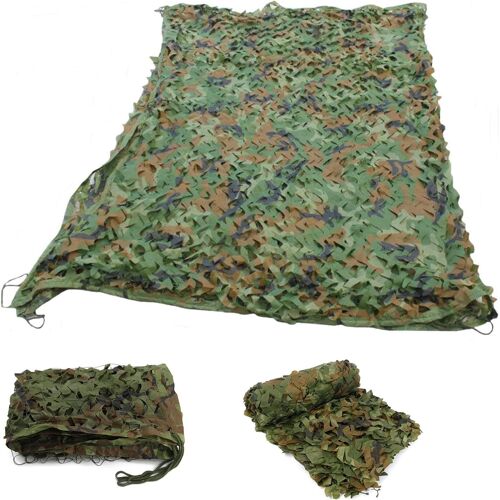 Woodland Camouflage Net 2 m x 3 m,for Military Hunting Army Tent Garden ...