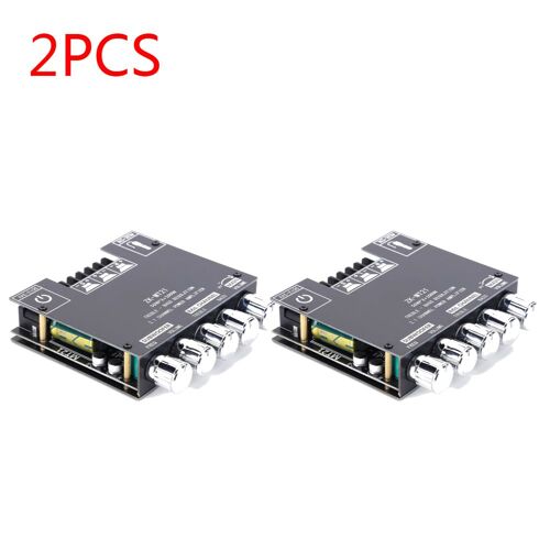 2pcs zk-mt21 - Carte d'amplificateur Bluetooth ZK-MT21 canaux 2.1 ...