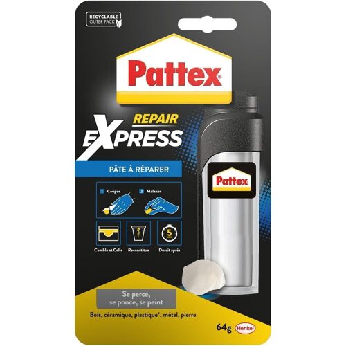 MEVRONISSHOP-Pâte à réparer multi-usages (tube de 64 g) ¿ Pâte epoxy bi ...