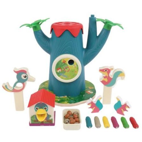 Jouets éducatifs magnétiques en bois pour enfants, insectes, pic ...