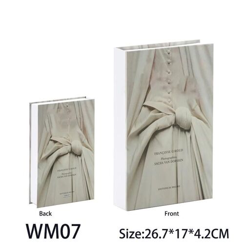 WM07 - OUVRIR - Décoration de faux livres de luxe, Simulation ouverte ...