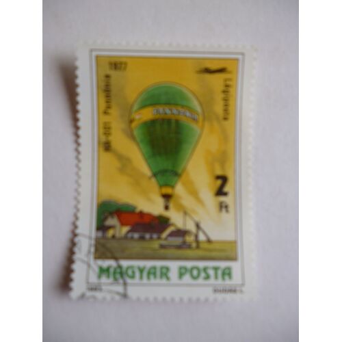 Timbre "magyar posta 1983 :ballon 1977". | Rakuten