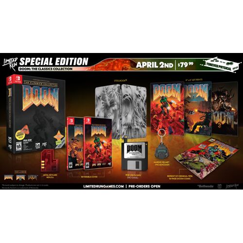 DOOM: The Classics Collection Edition Special - Nintendo Switch ...